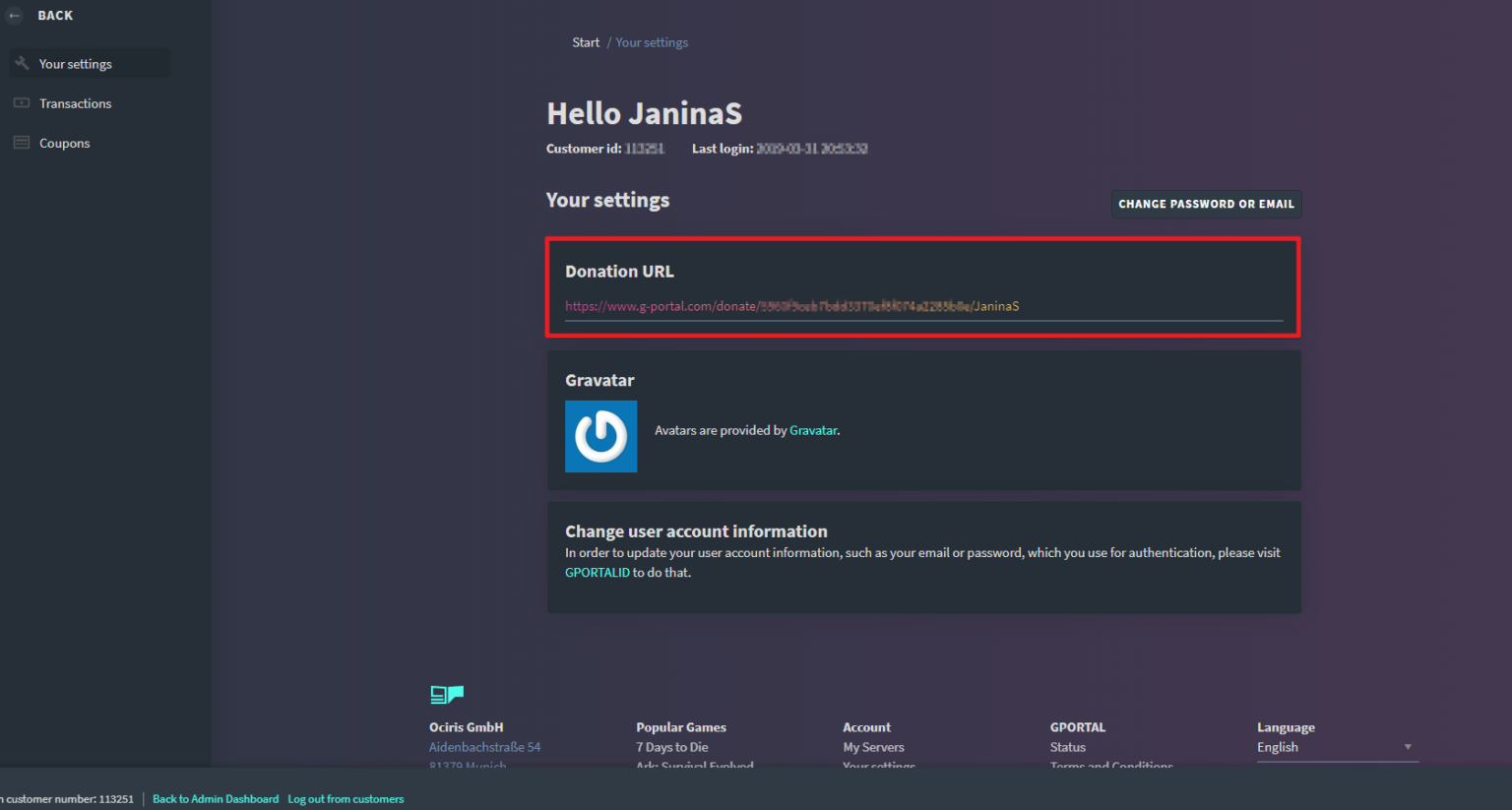 Herramientas y trucos del sitio web GPORTAL y funciones