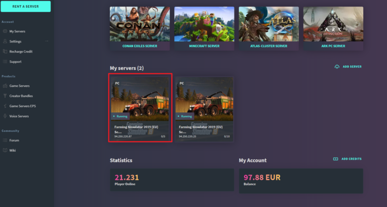 How to connect to your Framing Sim 22 Server | GPORTAL Wiki