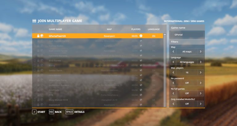 How to connect to your Framing Sim 22 Server | GPORTAL Wiki