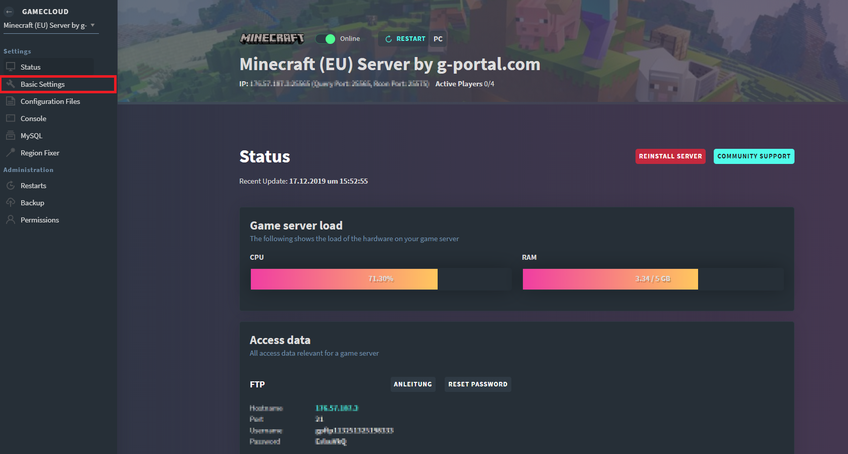 How to create a new world in Minecraft | GPORTAL Wiki