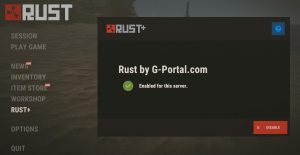 RUST Server Configuration & Admincommands - GPORTAL Wiki