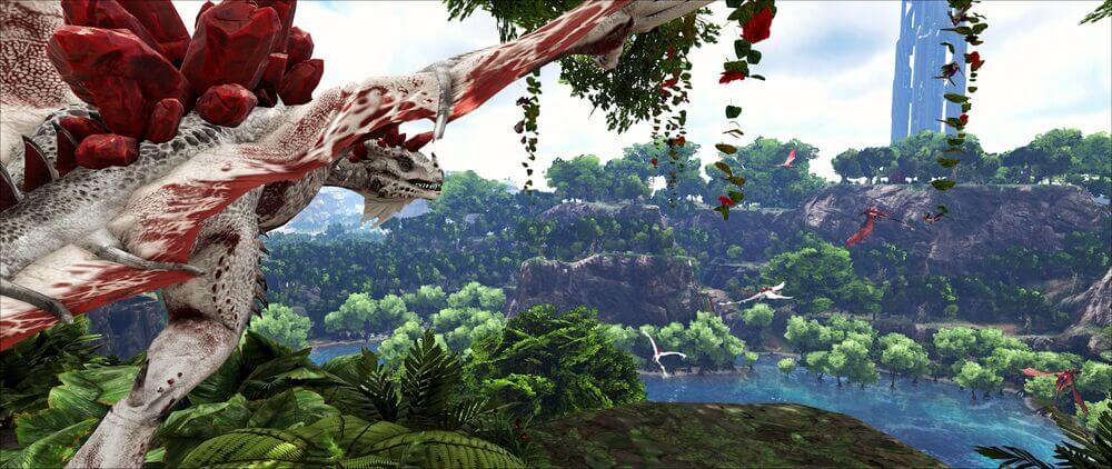 ARK: Surival Evolved - Crystal Isles Map - GPORTAL Wiki