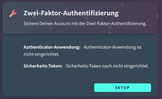 Zwei-Faktor-Authentifizierung (2FA) für Deinen Account | GPORTAL Wiki