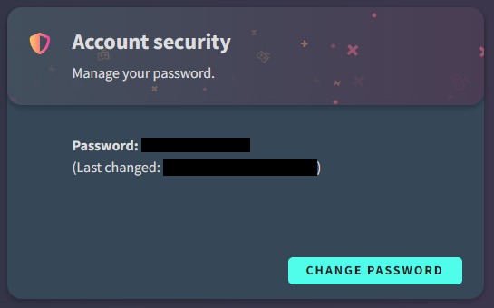Change password and account name at GPORTAL | GPORTAL Wiki